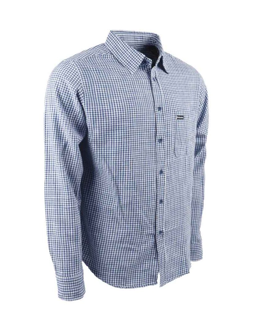 SHIRT CALASSIC SAMUEL BLUE/WHITE SMALL CBWS - Babelshops